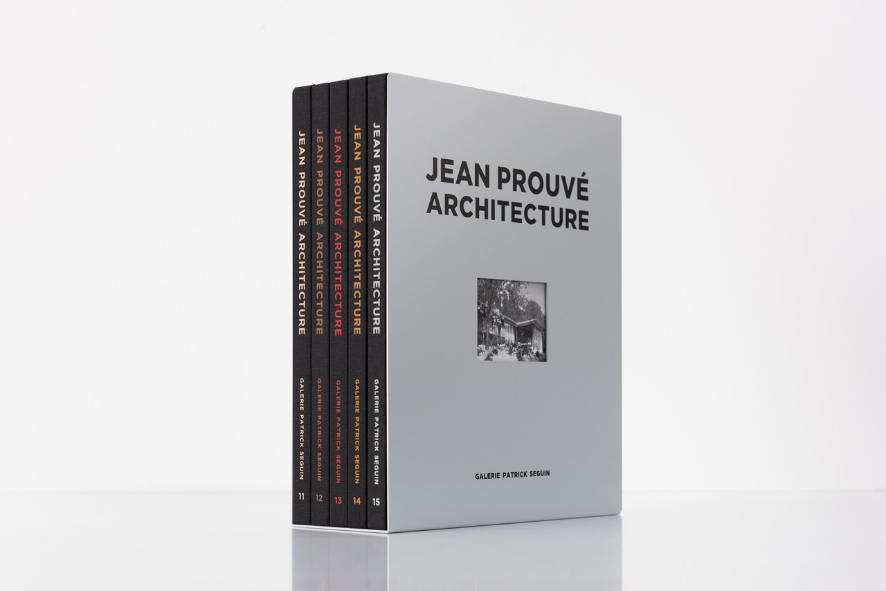 PARUTION DU COFFRET JEAN PROUVÉ ARCHITECTURE N°3 - Galerie Patrick Seguin